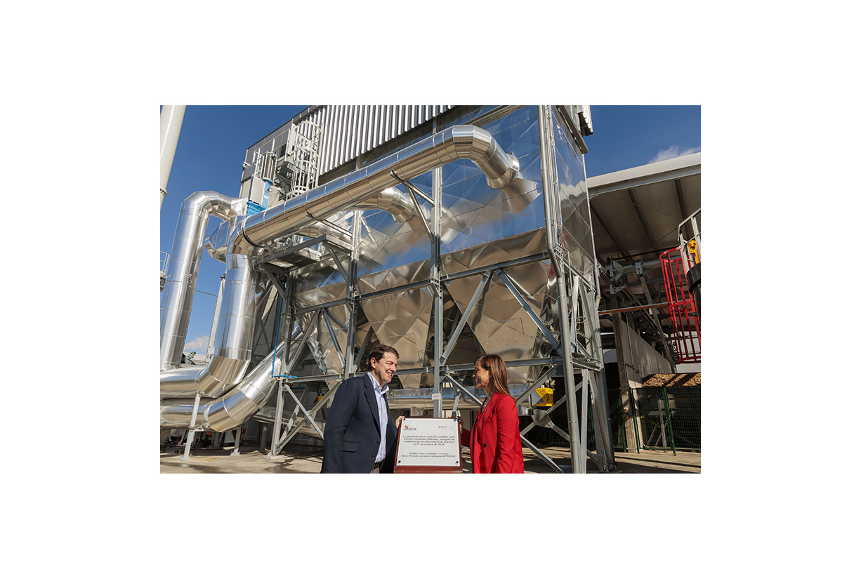 Inaugurada en Venta de Baños (Palencia) la nueva caldera de biomasa de ...
