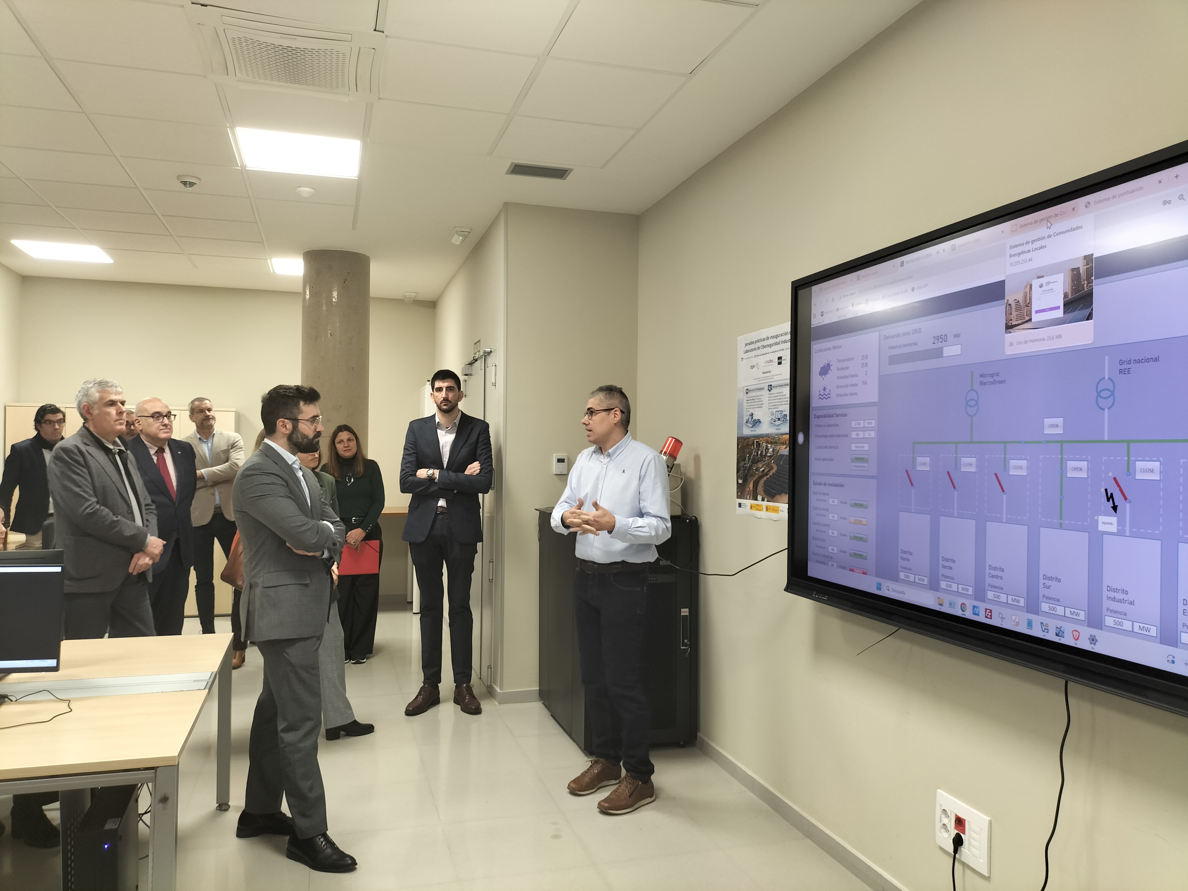 Inauguración del Laboratorio de Ciberseguridad de CIUDEN-INCIBE ...