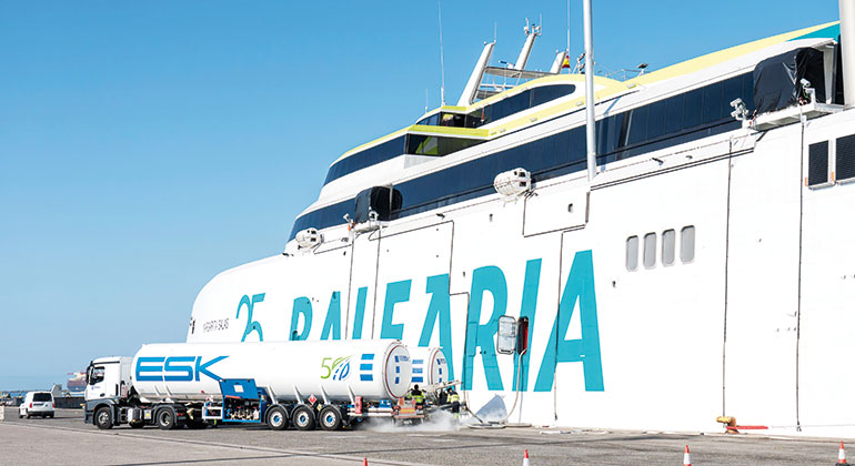 Baleària, primera naviera española en recibir la etiqueta ...