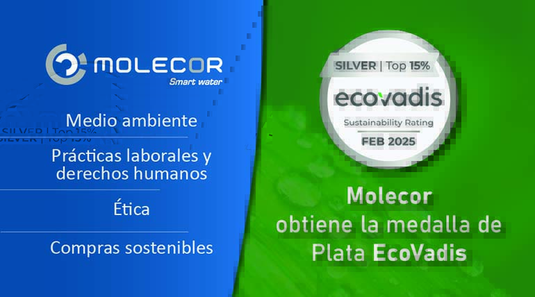 Molecor obtiene la Medalla de Plata de EcoVadis por su compromiso con ...