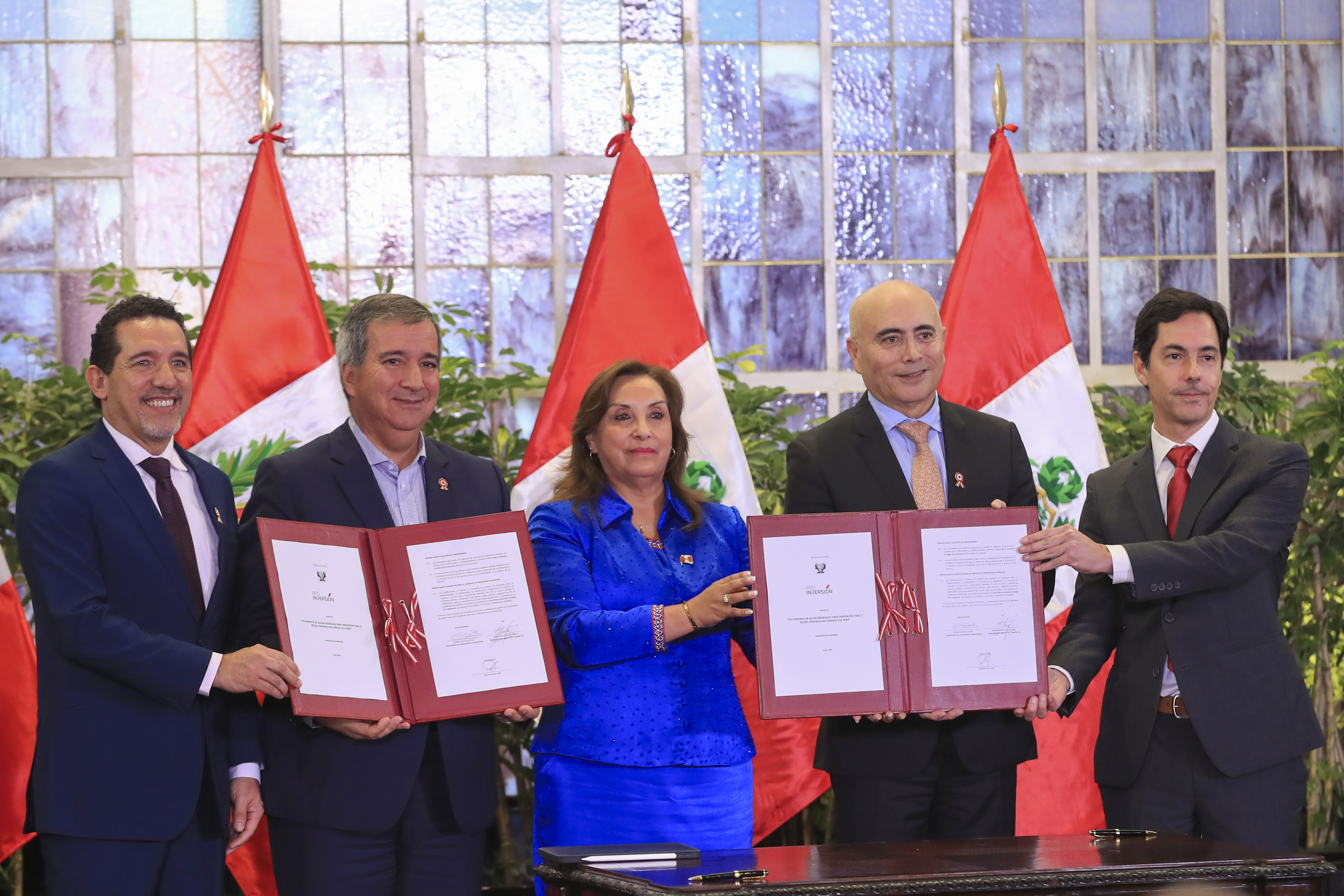 La presidenta de Perú impulsa la construcción de PTAR Chincha, el primer proyecto de depuración ...