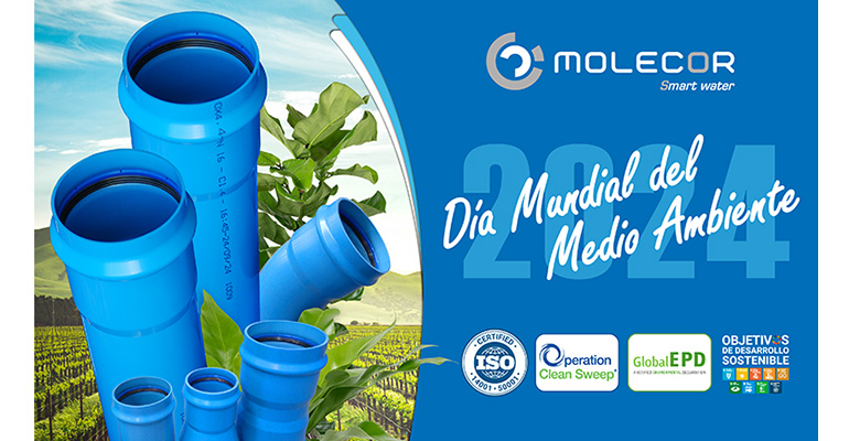 Molecor se reafirma en su compromiso ambiental con el planeta - IndustriAmbiente