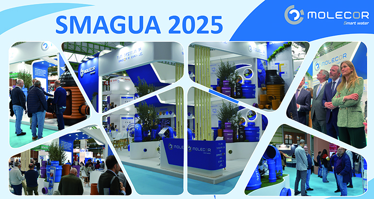 Molecor consolida su liderazgo en SMAGUA 2025 - IndustriAmbiente